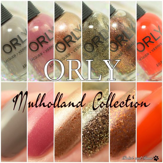Orly Mulholland Collection ~ Fall 2016 | Polish and Paws