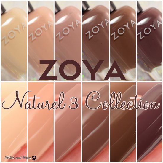 Zoya Naturel 3 Collection ~ Swatch and Review | Polish and Paws
