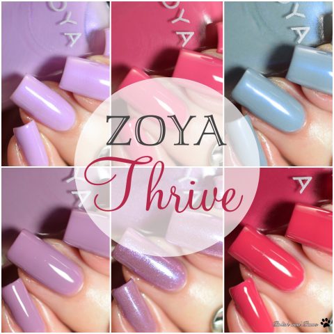 Zoya Thrive Collection ~ Spring 2018 | Polish and Paws