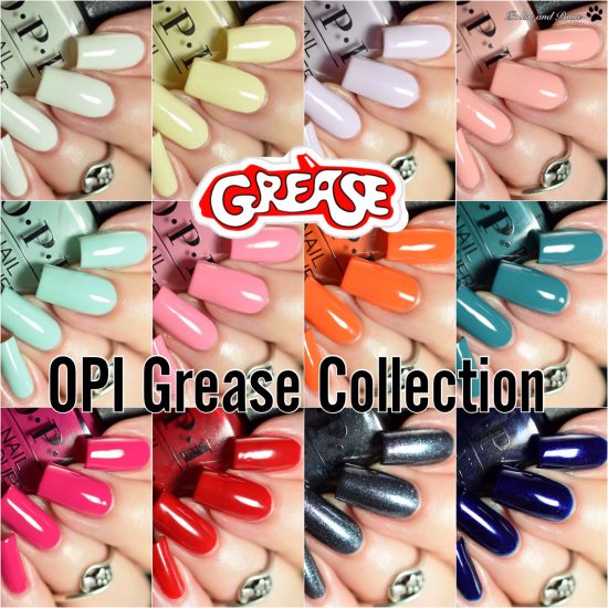 OPI Grease Collection Summer 2018 | Polish and Paws