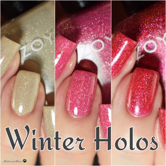 Zoya Winter Holos ~ January 2019 | Polish and Paws