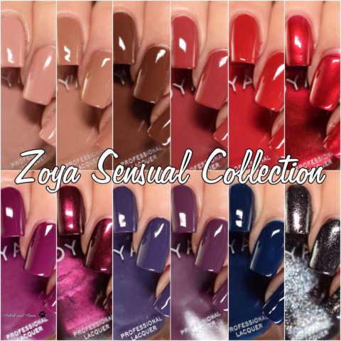 Zoya Sensual Collection Fall 2019 | Polish and Paws